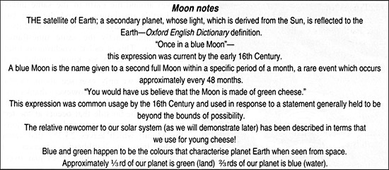'Dark Moon' Charts and Tables | AULIS Online – Different Thinking